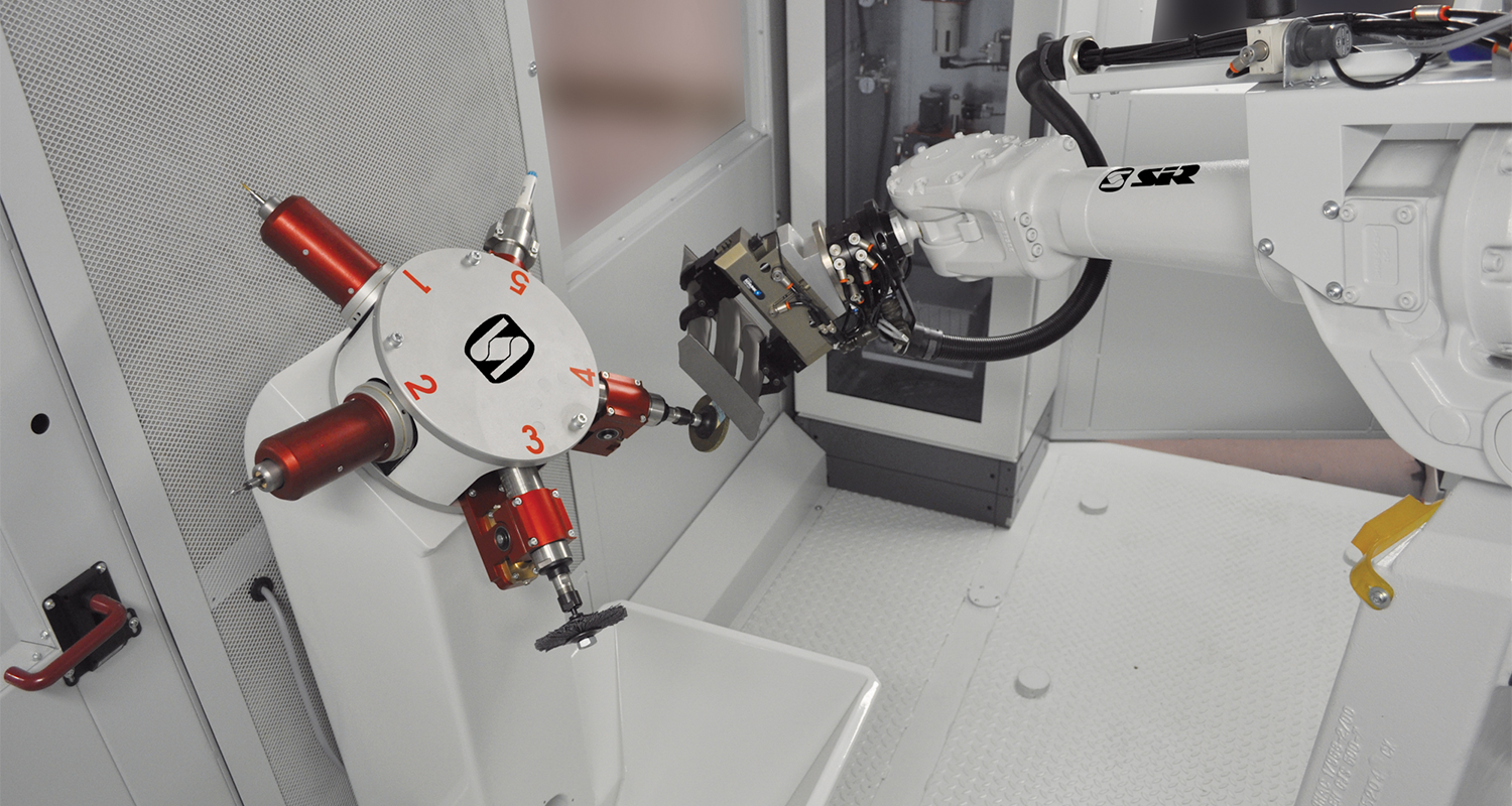 Turbine and Compressor Blade Deburring | Sir Robotics